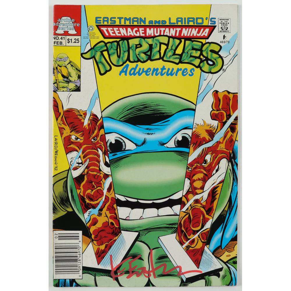 Kevin Eastman Signed 1993 "Eastman & Laird's Teenage Mutant Ninja ...