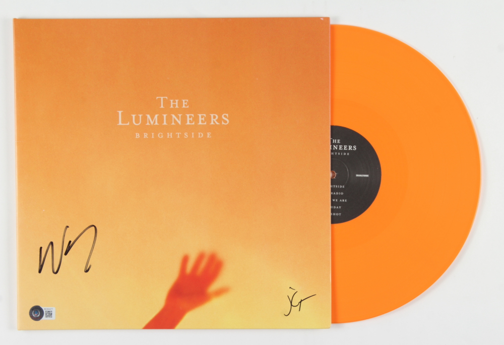 Wesley Schultz & Jeremiah Fraites Signed The Lumineers "Bright Side ...