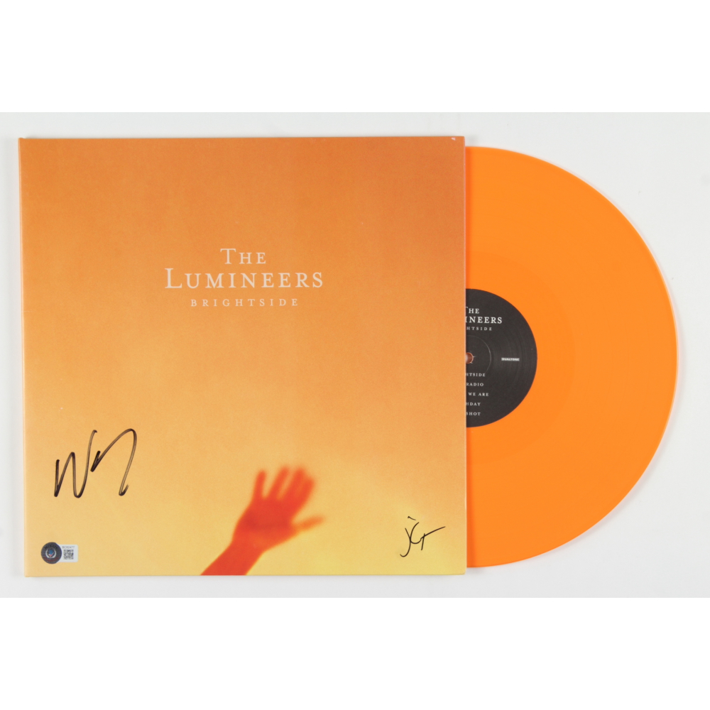 Wesley Schultz & Jeremiah Fraites Signed The Lumineers "Bright Side ...