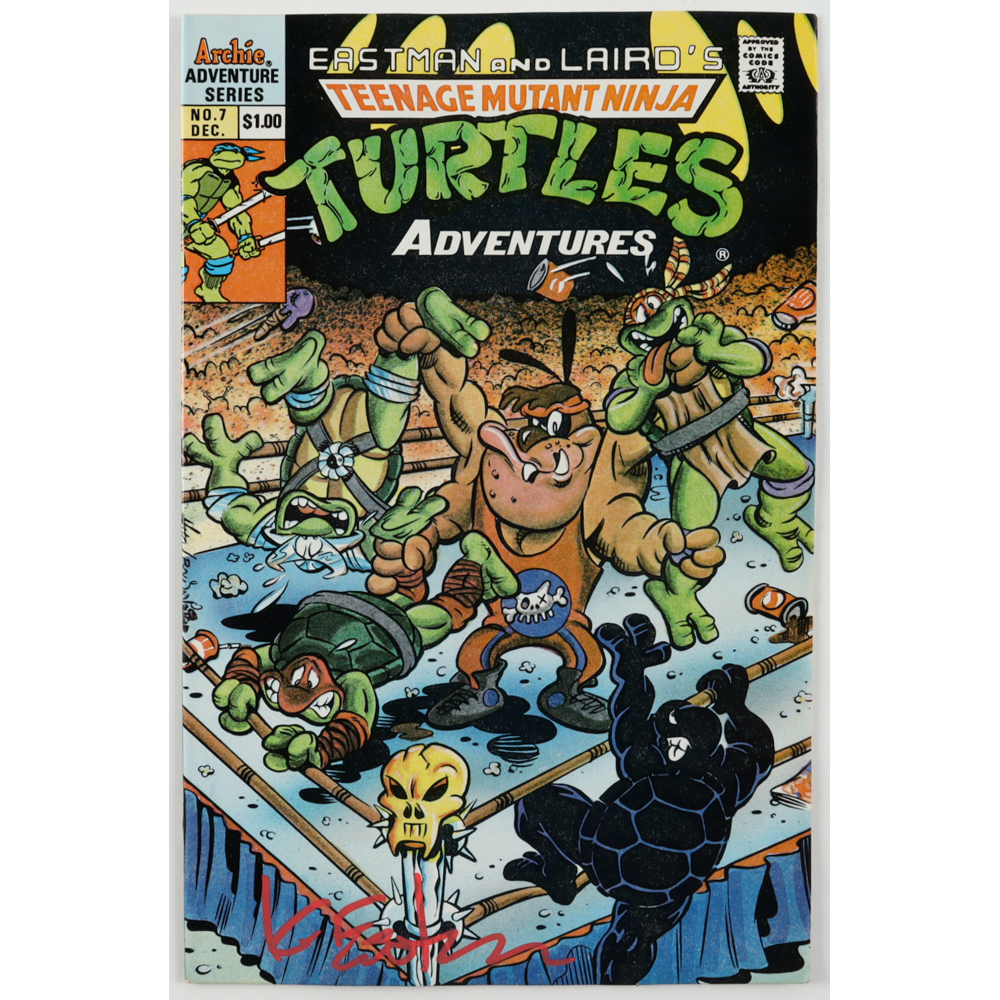 Kevin Eastman Signed 1989 "Eastman & Laird's Teenage Mutant Ninja ...