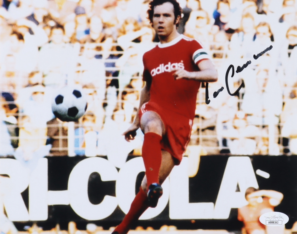Franz Beckenbauer Signed Team Germany 8x10 Photo (JSA) | Pristine Auction