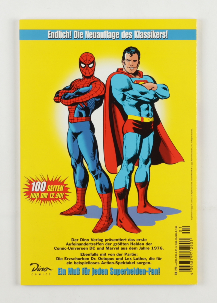 2003 "Superman Vs Spider-Man " Issue #1 Dino DC/Marvel Comic Book ...