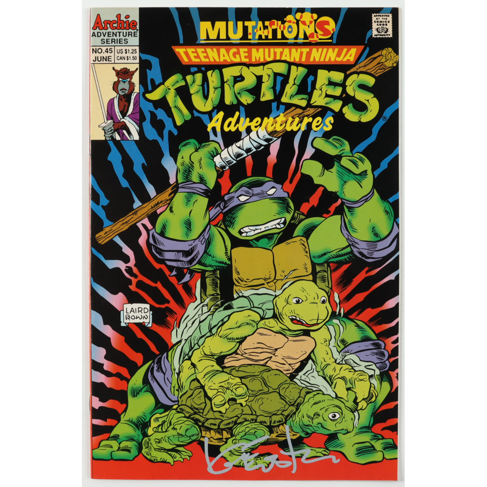 Kevin Eastman Signed 1993 "Mutations: Teenage Mutant Ninja Turtles ...