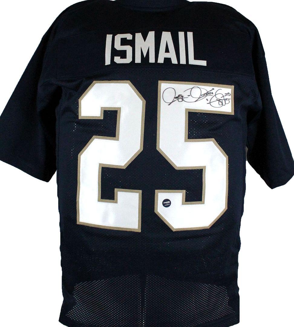Raghib "Rocket" Ismail Signed Jersey (Prova) | Pristine Auction