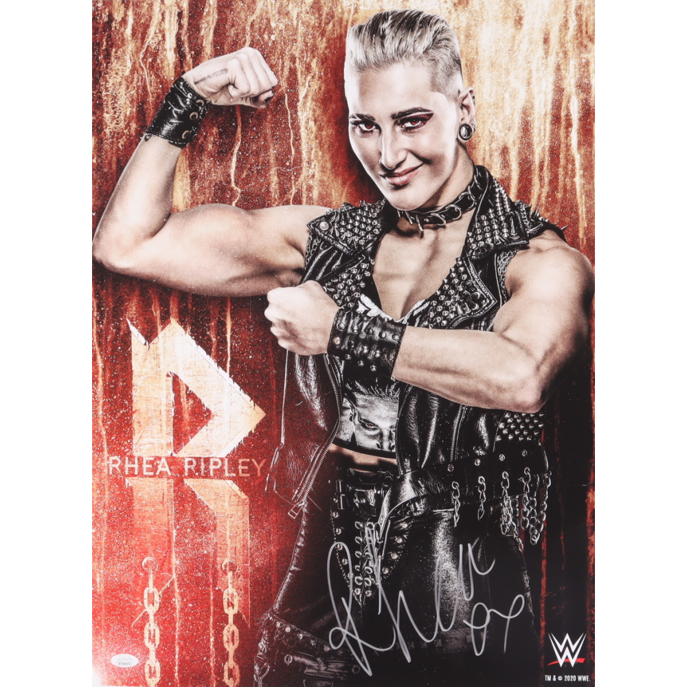 Rhea Ripley Signed WWE 18x24 Photo (JSA) | Pristine Auction