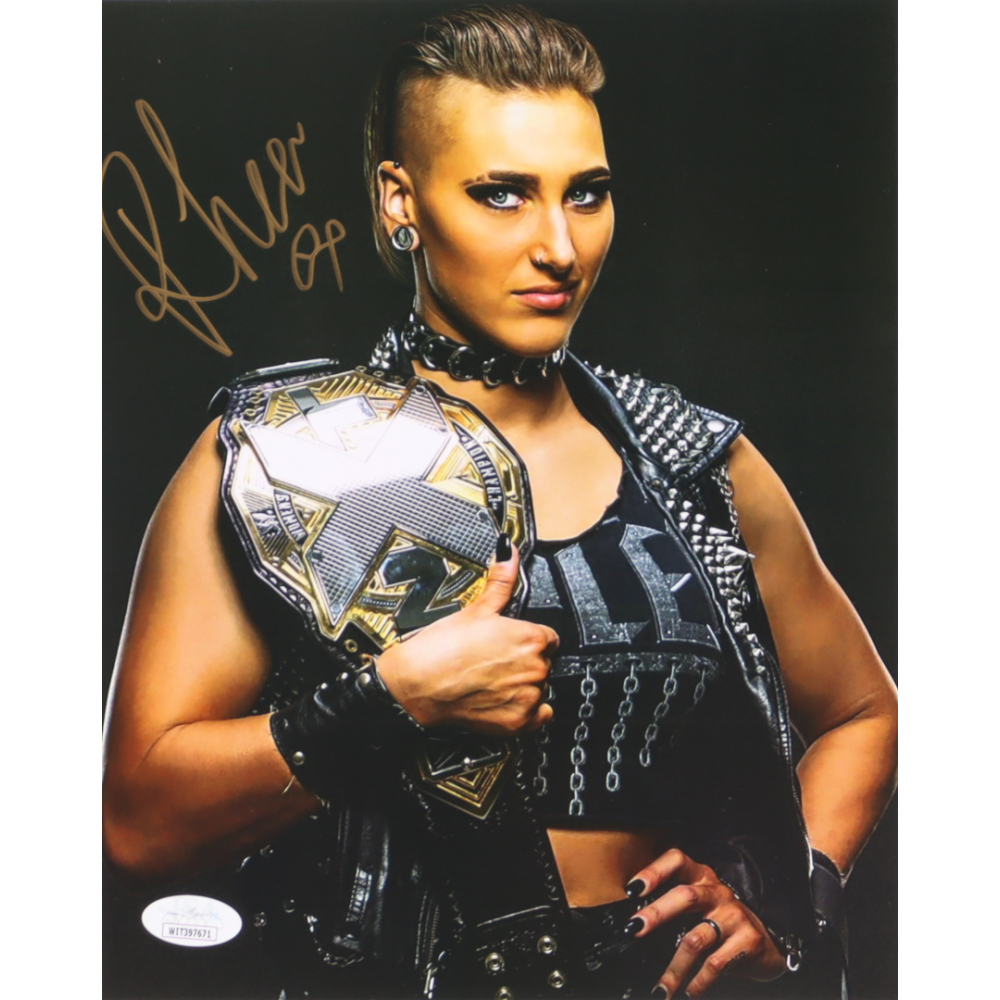 Rhea Ripley Signed WWE 8x10 Photo (JSA) | Pristine Auction
