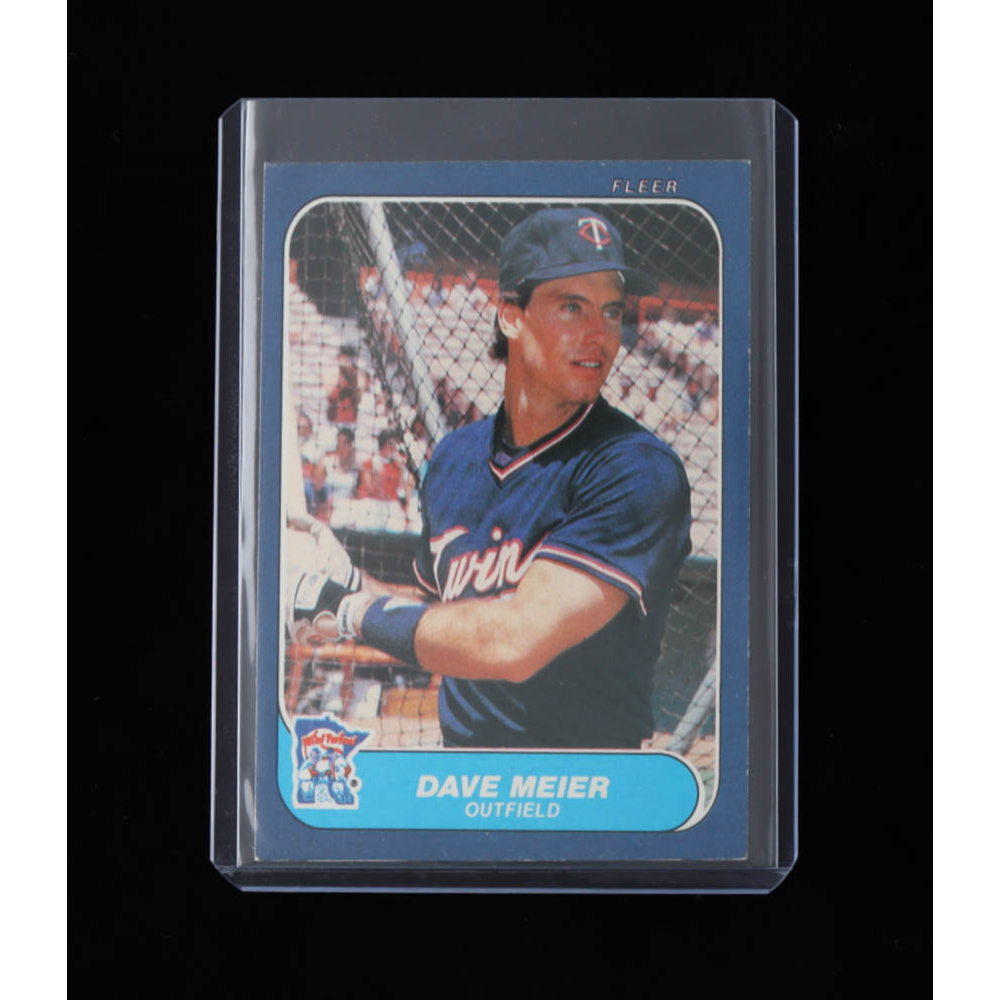 Dave Meier 1986 Fleer #400 | Pristine Auction