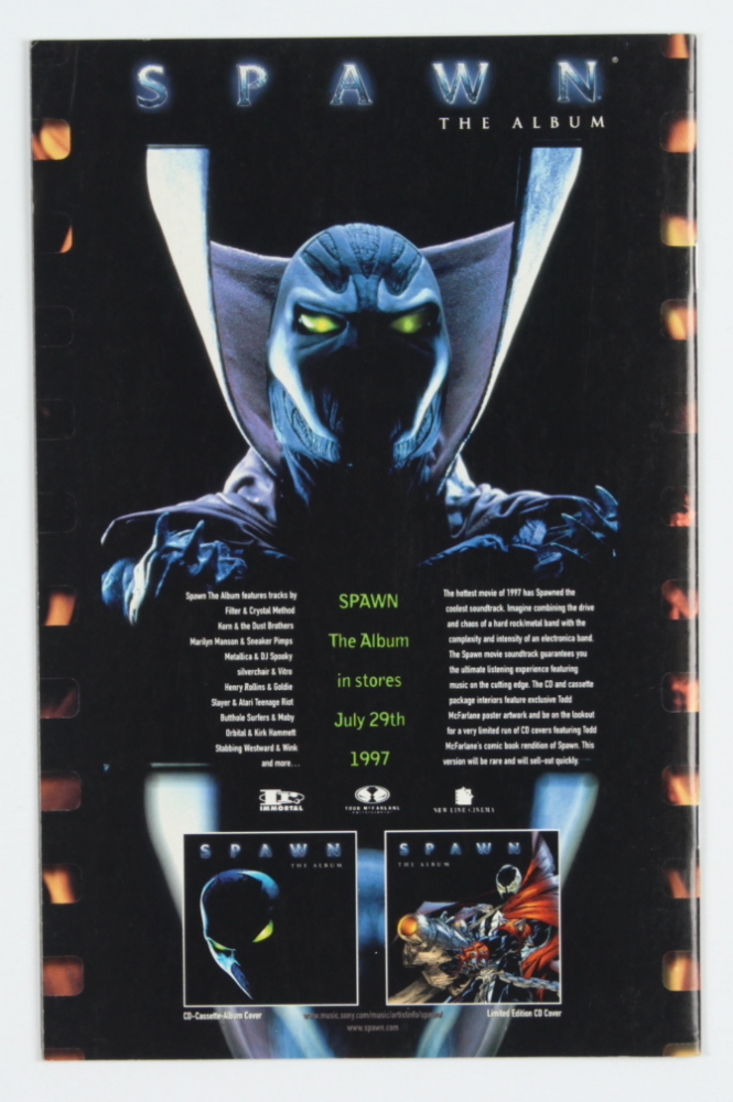 Todd McFarlane Signed 1997 "Spawn" Issue #63 Image Comic Book Inscribed "Al Simmons-Spawn ...