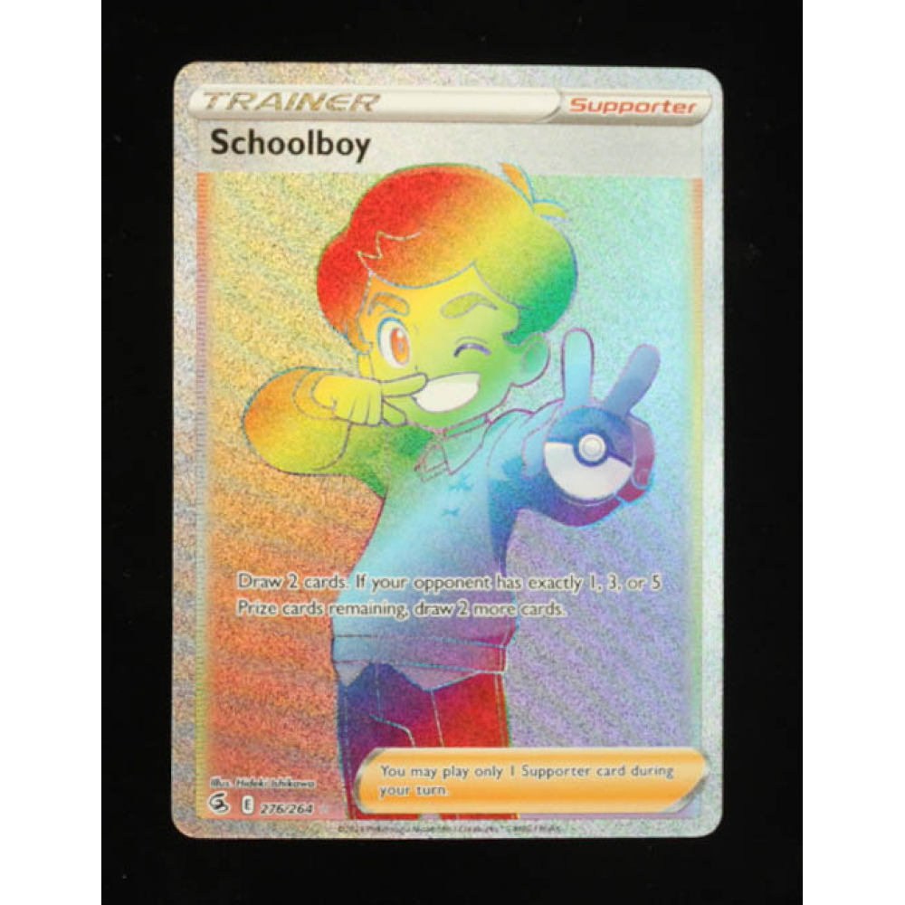 Schoolboy 2021 Pokemon Fusion Strike #276 | Pristine Auction