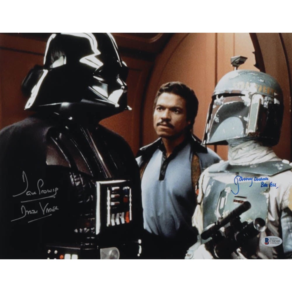 David Prowse & Jeremy Bulloch Signed "Star Wars: The Empire Strikes ...