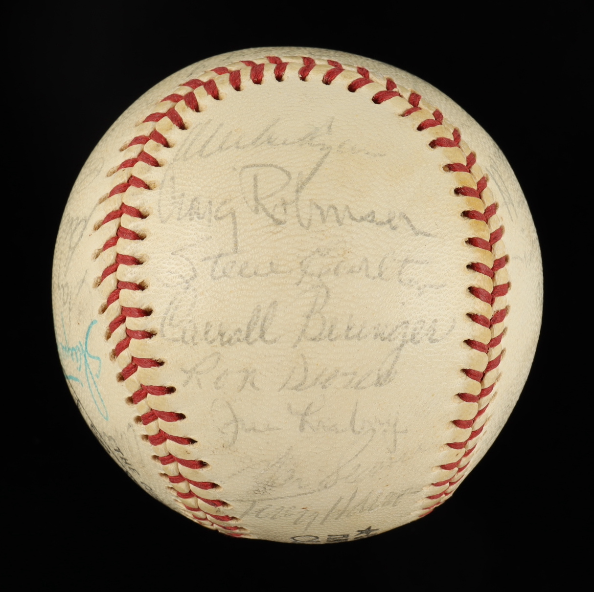 1973 Phillies ONL Baseball Signed by (32) with Mike Schmidt, Steve ...