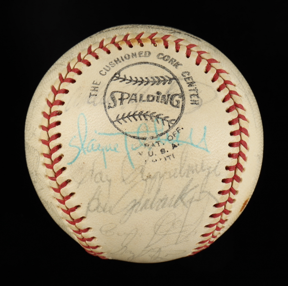 1973 Phillies ONL Baseball Signed by (32) with Mike Schmidt, Steve ...
