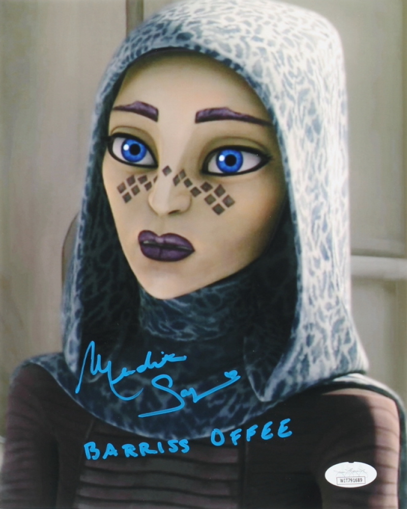Meredith Salenger Signed "Star Wars: The Clone Wars" 8x10 Photo ...