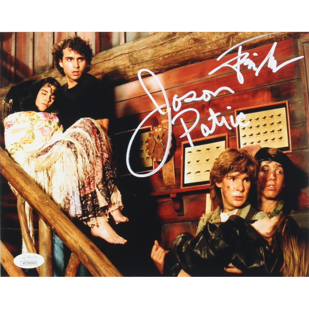 Jason Patric & Jamison Newlander Signed "The Lost Boys" 8x10 Photo (JSA ...