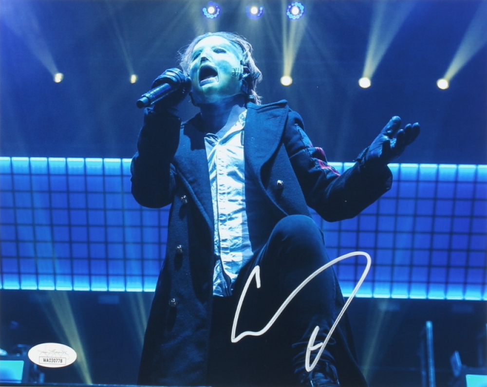 Corey Taylor Signed "Slipknot" 8x10 Photo (JSA) | Pristine Auction