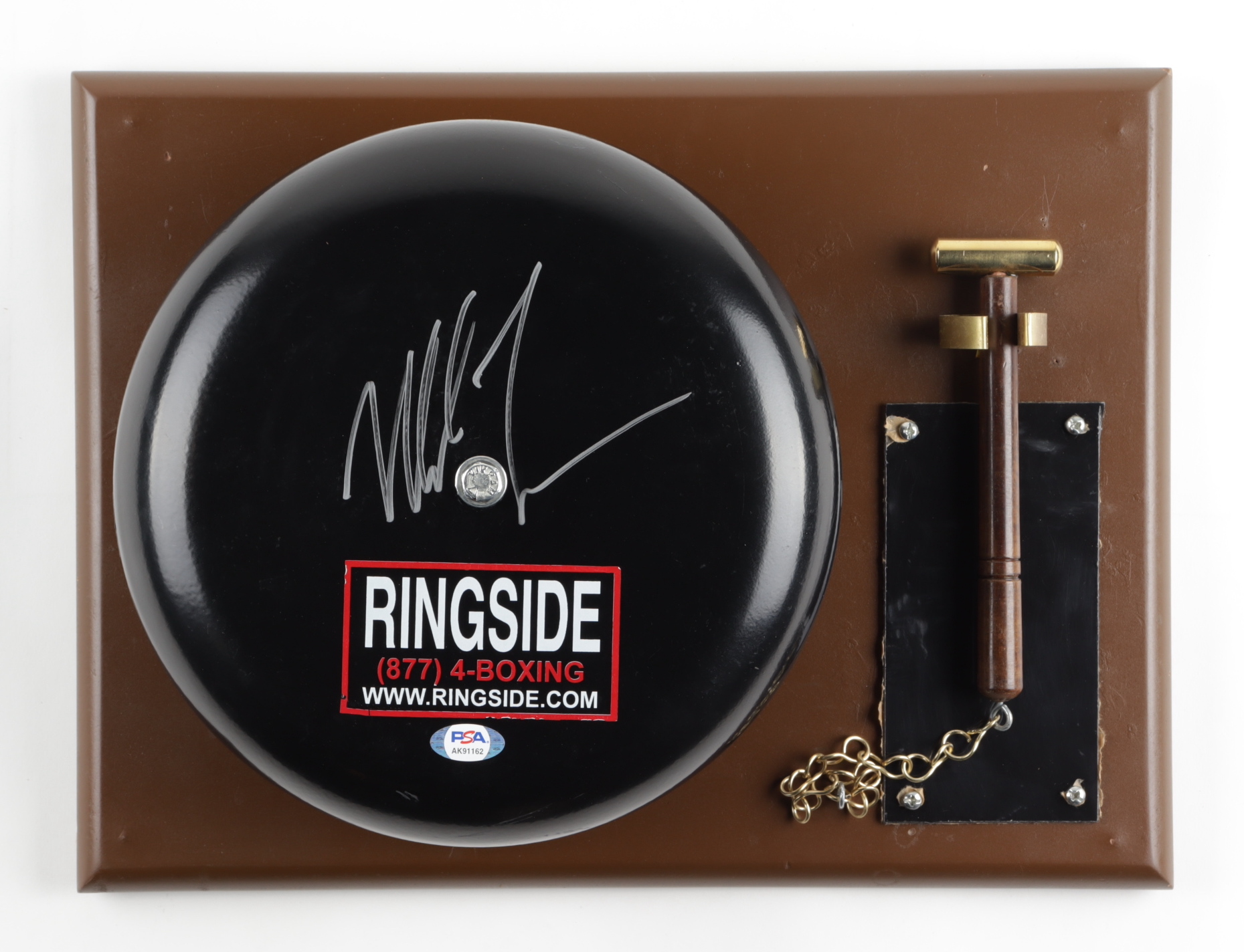 Mike Tyson Signed Authentic Ringside Boxing Bell (PSA & Tyson ...