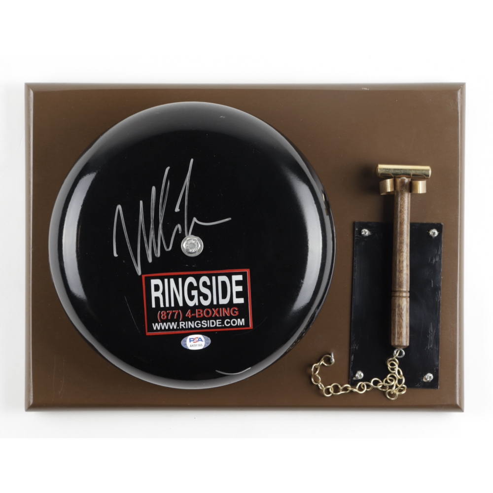 Mike Tyson Signed Authentic Ringside Boxing Bell (PSA & Tyson ...