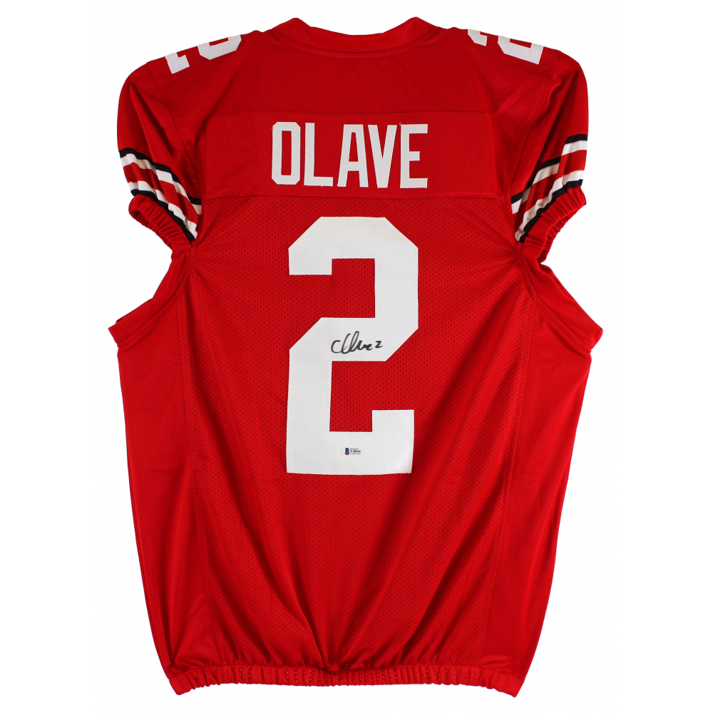 Chris Olave Signed Jersey (Beckett) | Pristine Auction