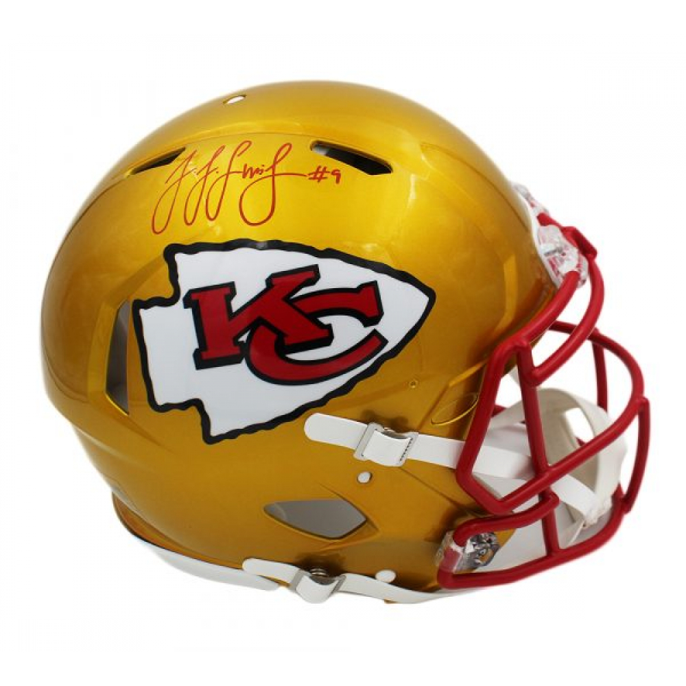 JuJu Smith-Schuster Signed Chiefs Full-Size Authentic On-Field Flash ...