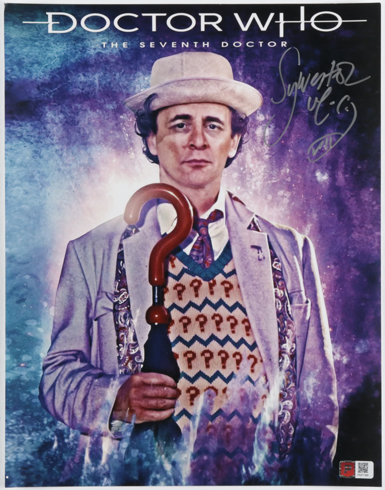 Sylvester McCoy Signed "Doctor Who" 11x14 Photo Inscribed "VII" (PA ...