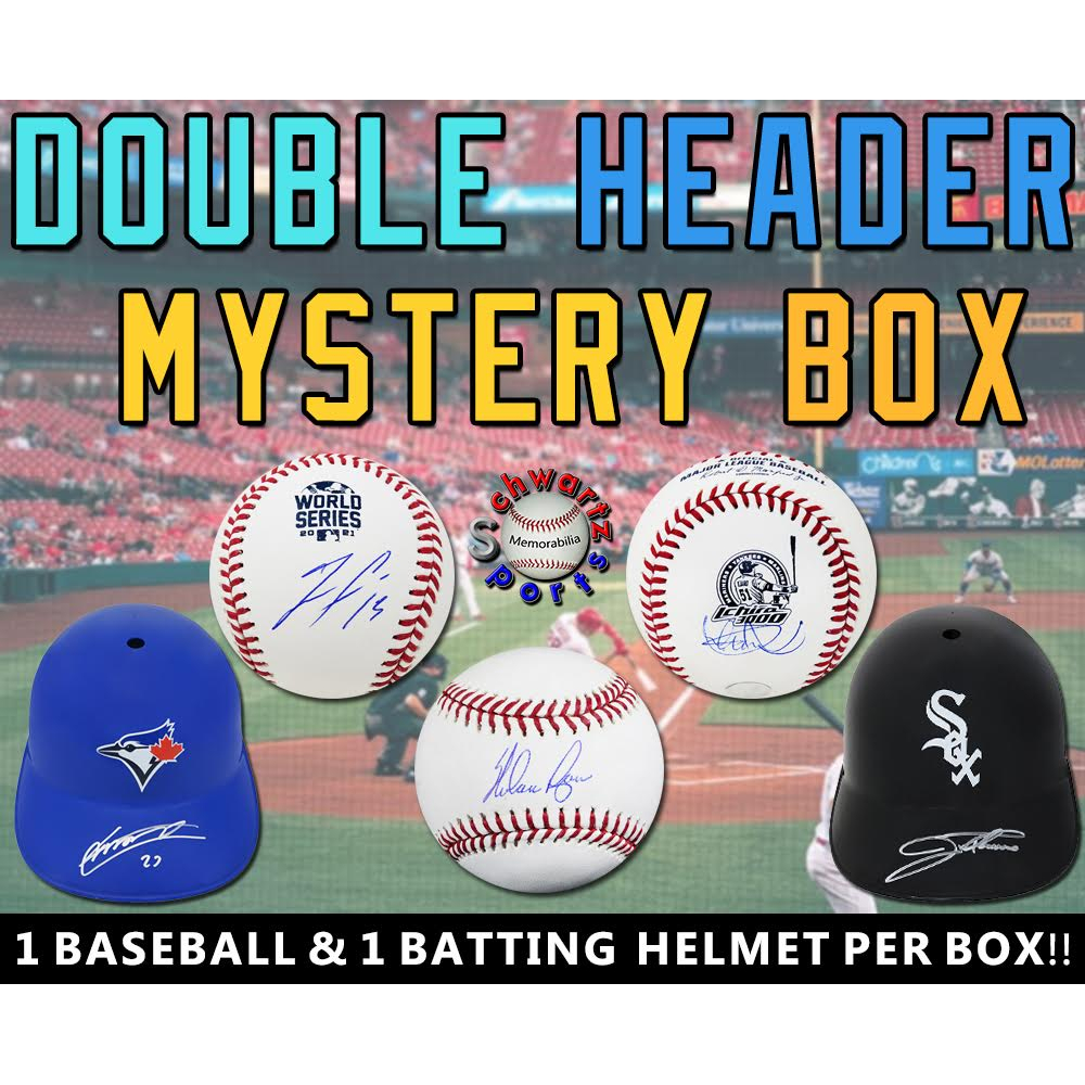 Schwartz Sports Baseball DOUBLE HEADER Mystery Box – Series 1 (Limited ...