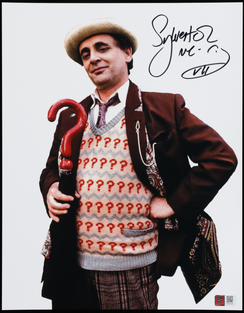 Sylvester McCoy Signed "Doctor Who" 11x14 Photo Inscribed "VII" (PA ...