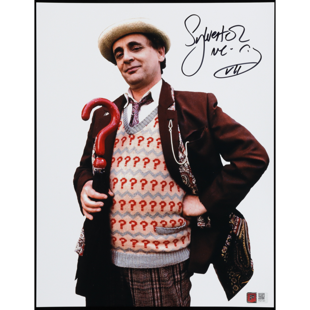 Sylvester McCoy Signed "Doctor Who" 11x14 Photo Inscribed "VII" (PA ...