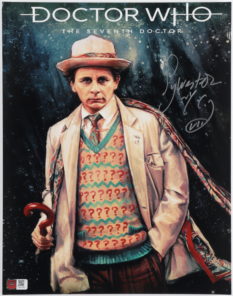 Sylvester McCoy Signed "Doctor Who" 11x14 Photo Inscribed "VII" (PA ...