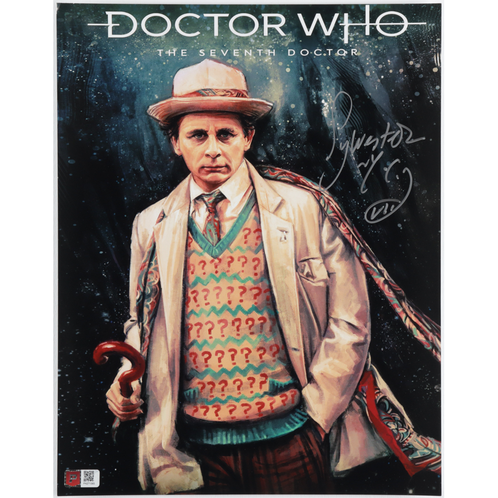 Sylvester McCoy Signed "Doctor Who" 11x14 Photo Inscribed "VII" (PA ...