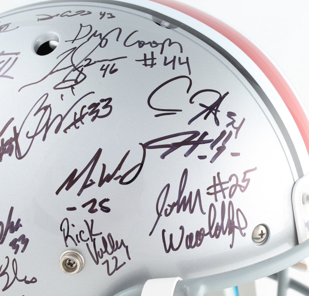 Ohio State Buckeyes Full-Size Helmet Signed by (23) with Tim Spencer ...