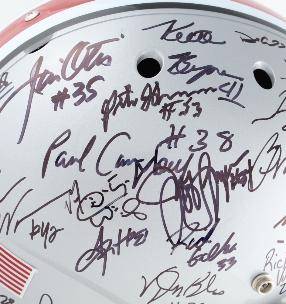 Ohio State Buckeyes Full-Size Helmet Signed by (23) with Tim Spencer ...
