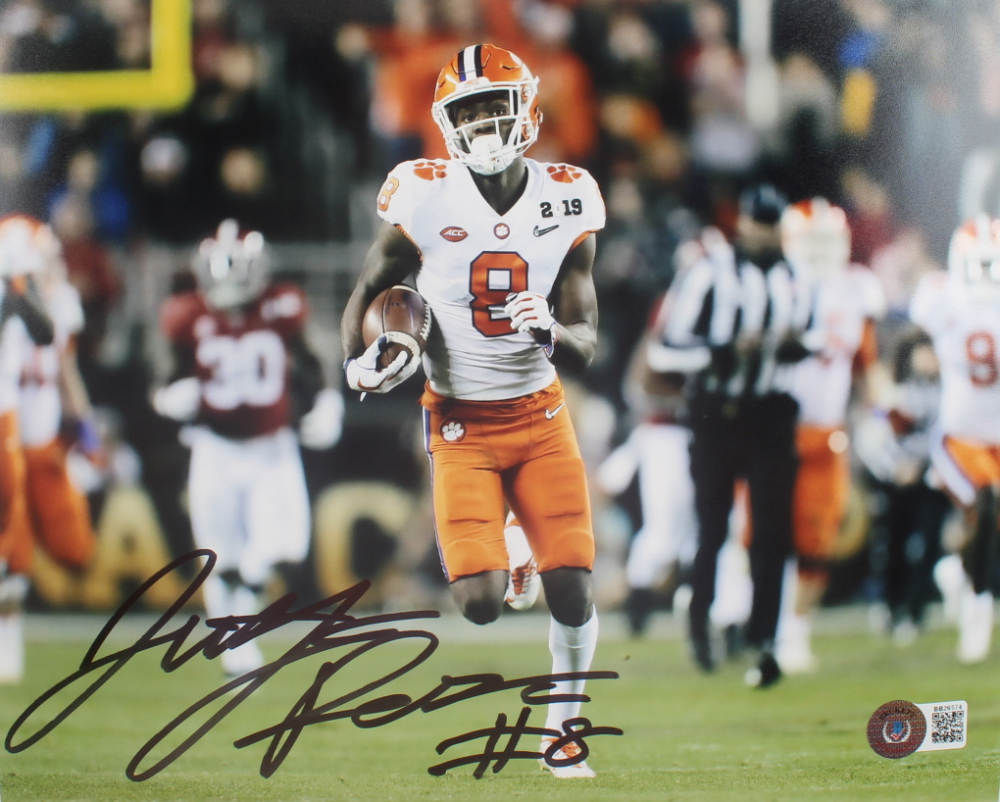 Justyn Ross Signed Clemson Tigers 8x10 Photo (Beckett) | Pristine Auction