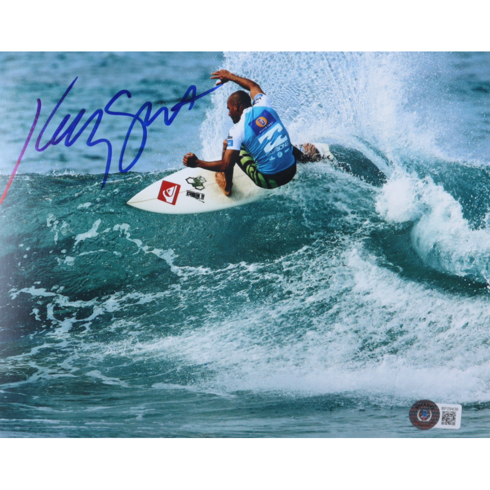 Kelly Slater Signed 8x10 Photo (Beckett) | Pristine Auction