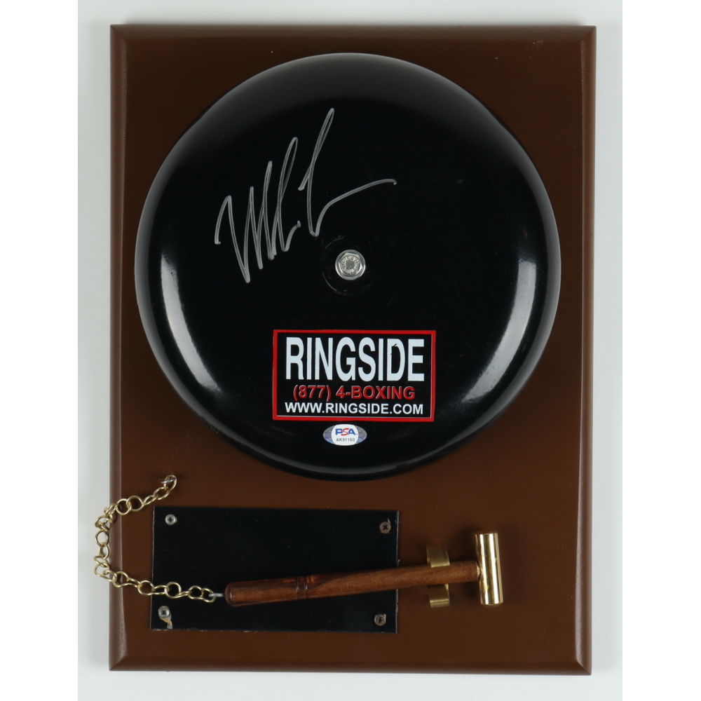 Mike Tyson Signed Authentic Ringside Boxing Bell (PSA & Tyson ...