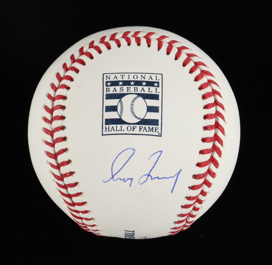 Greg Maddux Signed Hall of Fame Logo Baseball (Beckett) | Pristine Auction