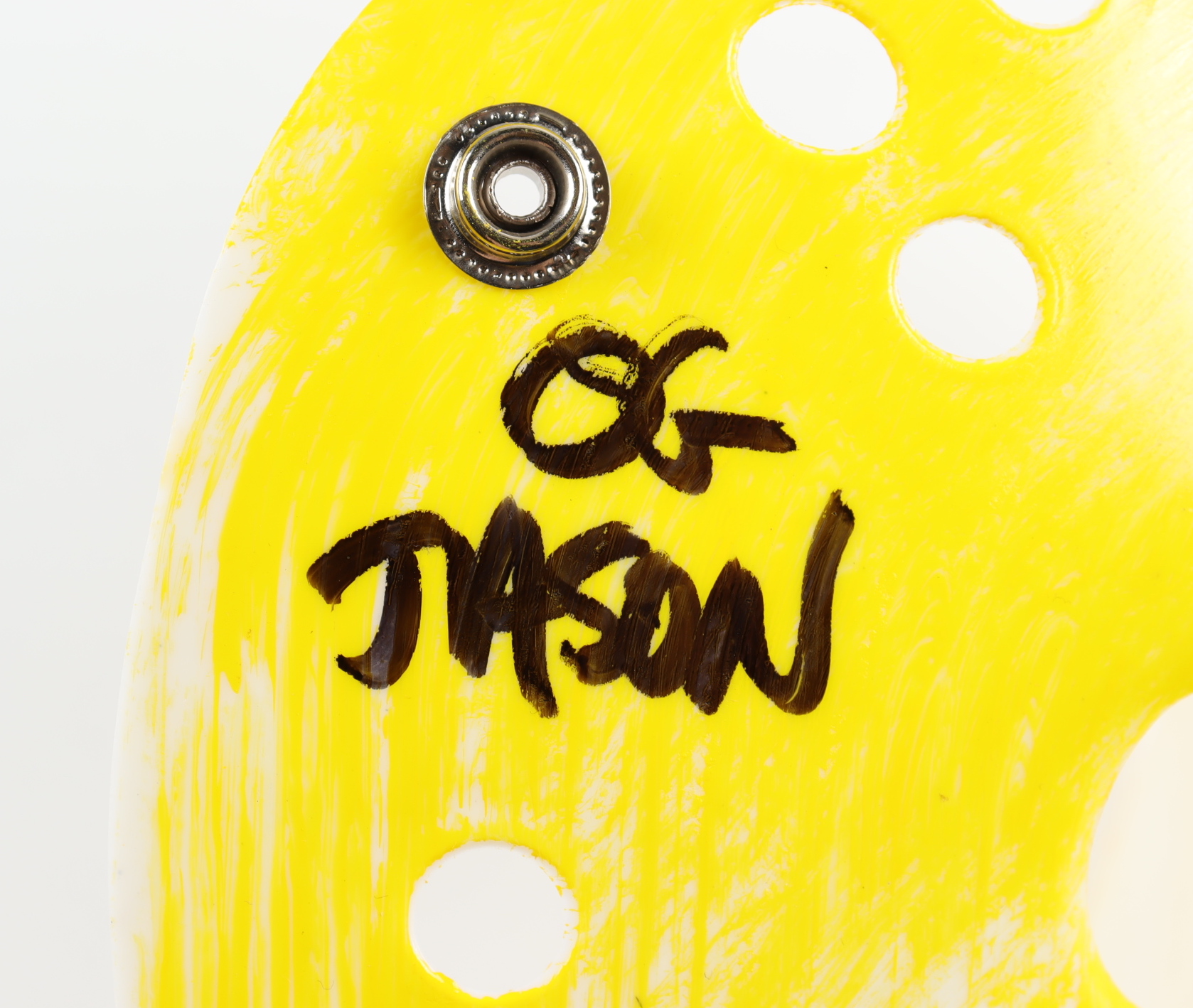 Ari Lehman Signed "Friday the 13th" Jason Voorhees Mask Inscribed "OG ...