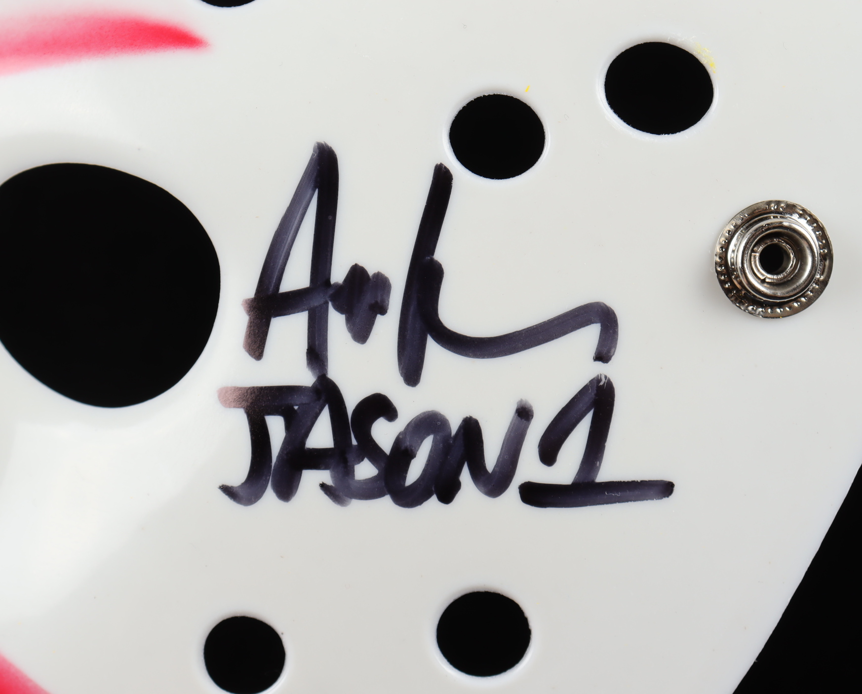 Ari Lehman & Tom Morga Signed "Friday the 13th" Jason Voorhees Mask ...