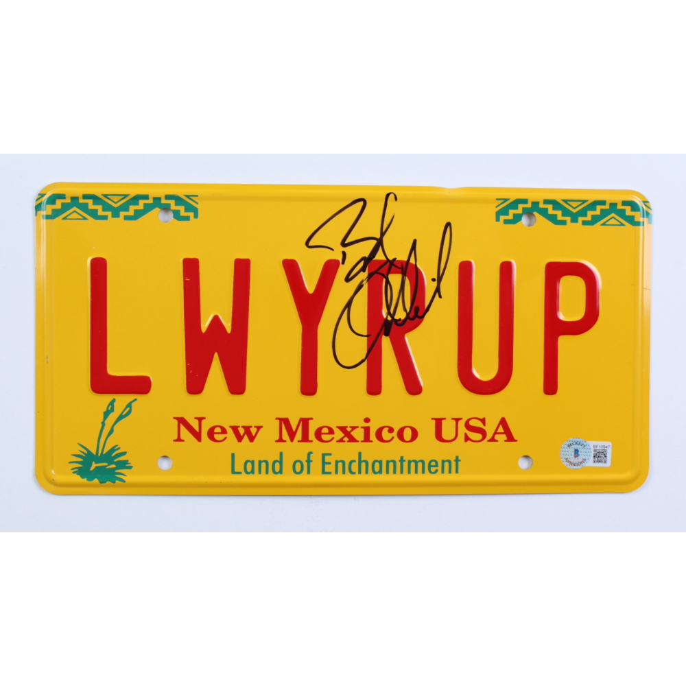 Bob Odenkirk Signed "Better Call Saul" License Plate (Beckett ...