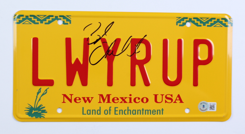 Bob Odenkirk Signed "Better Call Saul" License Plate (Beckett ...