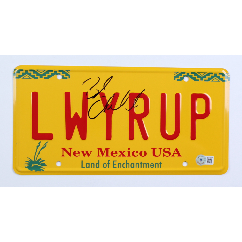 Bob Odenkirk Signed "Better Call Saul" License Plate (Beckett ...