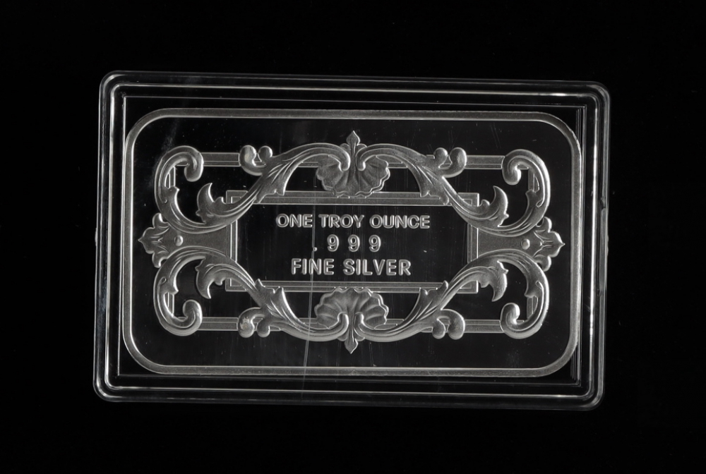 1 Troy oz .999 Fine Silver Donald Trump Let's Go Brandon FJB Bullion ...