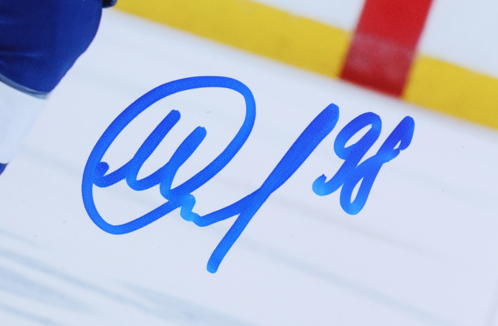 Mikhail Sergachev Signed Lightning 11x14 Photo (JSA) | Pristine Auction