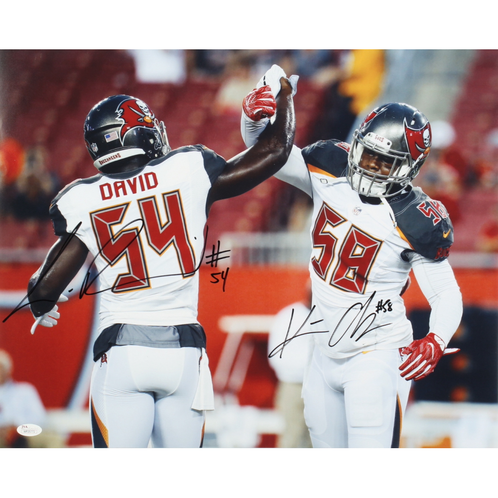 Lavonte David & Kwon Alexander Signed Buccaneers 16x20 Photo (JSA ...