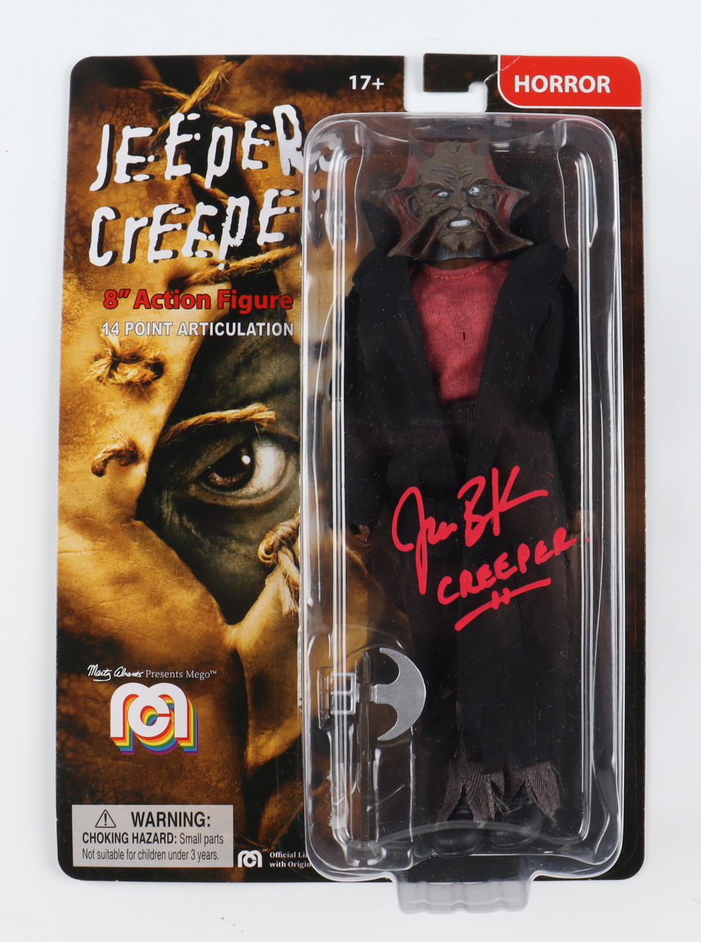 Jonathan Breck Signed "Jeepers Creepers" Action Figure Inscribed ...