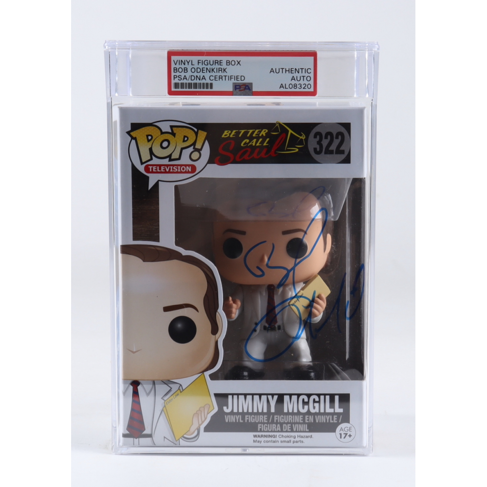 Bob Odenkirk Signed "Better Call Saul" #322 Jimmy McGill Funko Pop ...