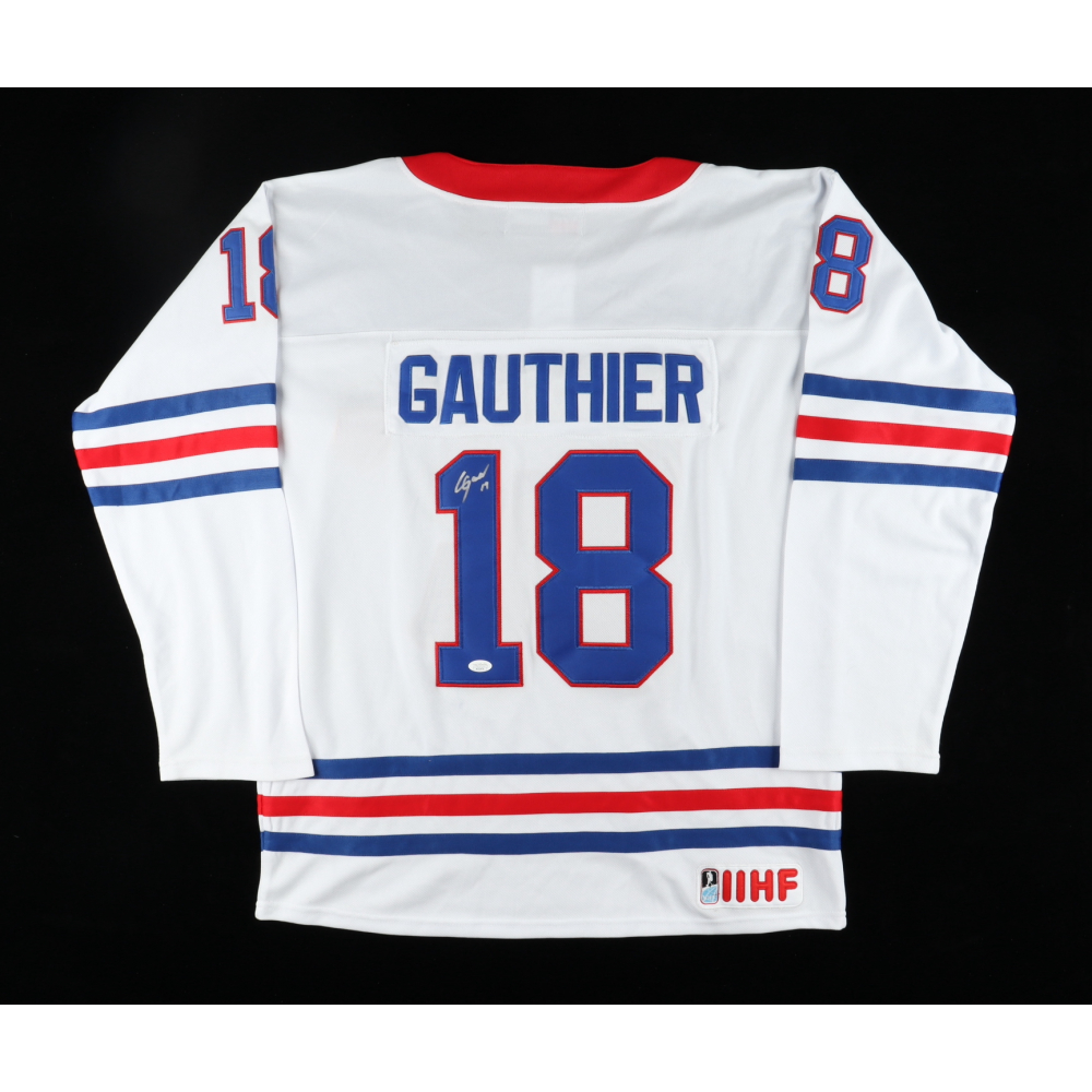 Cutter Gauthier Signed Team USA Jersey (JSA) | Pristine Auction
