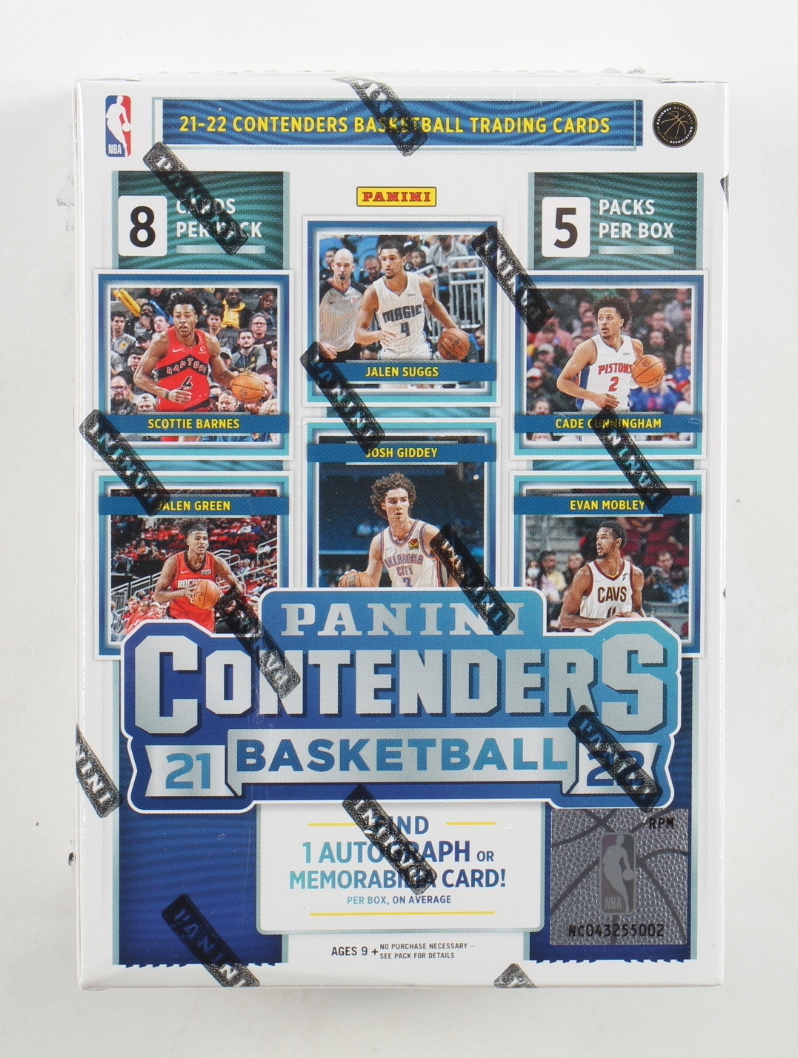 2021-2022 Panini Contenders Basketball Fanatics Exclusive Blaster Box ...