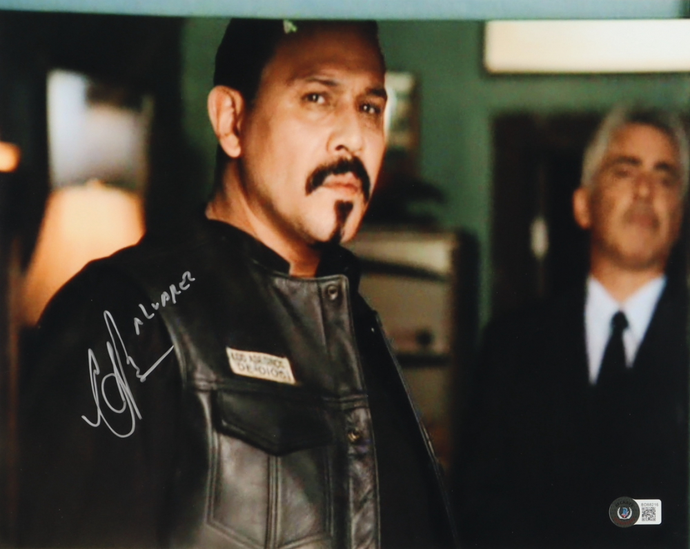 Emilio Rivera Signed "Sons of Anarchy" 11x14 Photo Inscribed "Alvarez ...