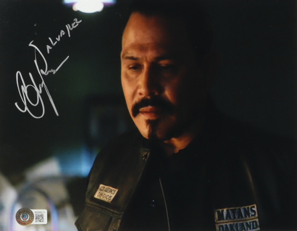 Emilio Rivera Signed "Sons of Anarchy" 8x10 Photo Inscribed "Alvarez ...