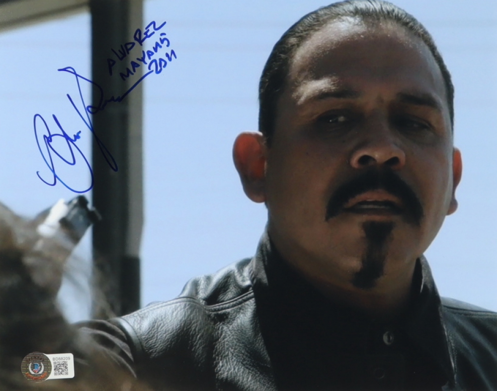 Emilio Rivera Signed "Sons of Anarchy" 8x10 Photo Inscribed "Alvarez ...